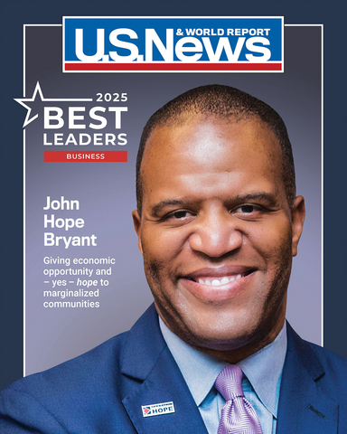 Operation HOPE Founder, Chairman and CEO John Hope Bryant Recognized as ...